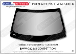BMW G82 M4 Competition - Hardcoated Lexan Polycarbonate front windshield