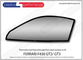 FERRARI - F430 GT2/ GT3 - Lexan Polycarbonate left front door window