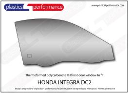 HONDA - Integra DC2, Acura GSi - Lexan Polycarbonate right front door ...