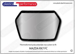 MAZDA - RX7 (FC) - Lexan Polycarbonate rear screen