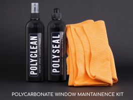 PolyPolish Polycarbonate Window Polish and Cleaner Kit
