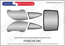 PORSCHE - 996 - Lexan Polycarbonate window kit