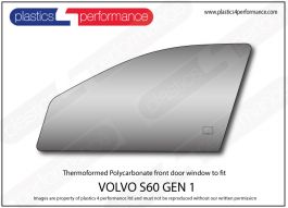 VOLVO - S60 1st Gen - Lexan Polycarbonate left front door window
