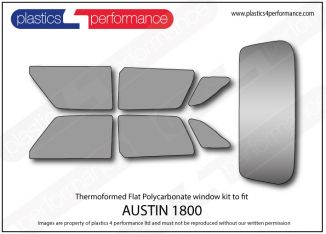 Austin 1800 'Landcrab' Lexan Polycarbonate windows - Plastics 4 Performance