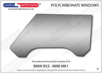 Mini Cooper MK1 (R50/R53) Lexan Polycarbonate windows - Plastics 4 ...