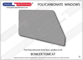 Bowler Tomcat Lexan Polycarbonate windows - Plastics 4 Performance