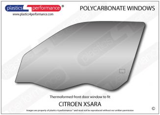 Citroën Xsara Lexan Polycarbonate windows - Plastics 4 Performance