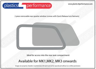 Classic Mini Modified Lexan Polycarbonate Windows - Plastics 4 Performance