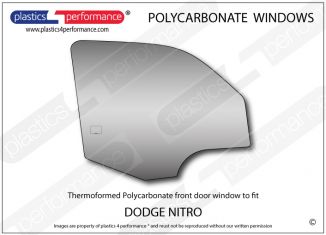 Dodge Nitro Lexan Polycarbonate windows - Plastics 4 Performance
