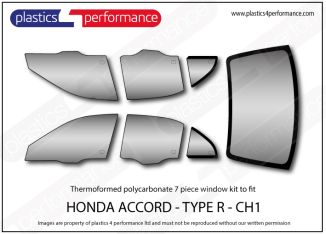 Honda Accord Type R CH1 Lexan Polycarbonate windows - Plastics 4 ...