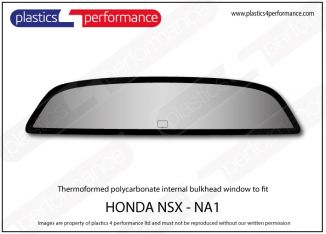 Honda NSX NA1 Lexan Polycarbonate windows - Plastics 4 Performance