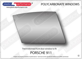 Porsche 911/ 912 Lexan Polycarbonate windows - Plastics 4 Performance