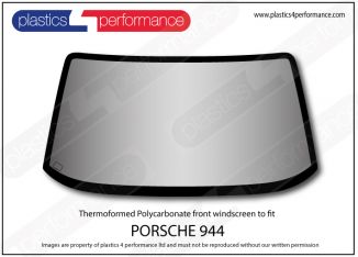 Porsche 944 Lexan Polycarbonate windows - Plastics 4 Performance