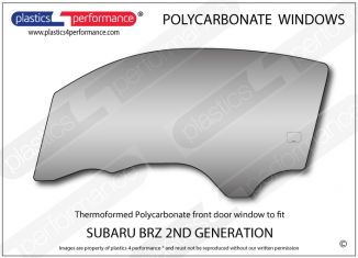 Subaru BRZ 2nd Generation Lexan Polycarbonate windows - Plastics 4 ...