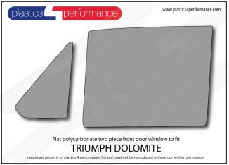 Triumph Dolomite Lexan Polycarbonate windows - Plastics 4 Performance