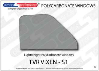 TVR Vixen S1 Lexan Polycarbonate windows - Plastics 4 Performance
