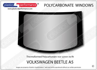 Volkswagen Beetle A5 Lexan Polycarbonate windows - Plastics 4 Performance