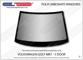 Volkswagen Golf Mk7 5dr Lexan Polycarbonate windows - Plastics 4 ...